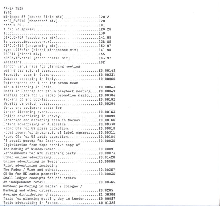 Aphex Twin - Syro 3xEP vinyl record – Yearbook Records