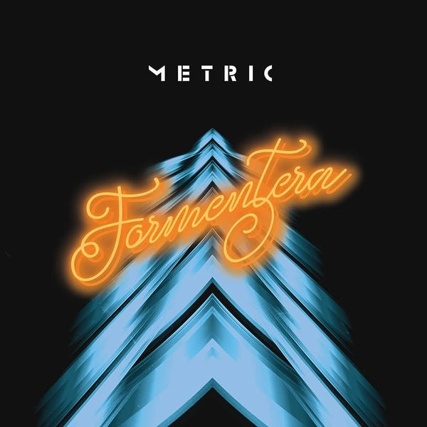 Metric - Formentera LP record (blue vinyl) – Yearbook Records